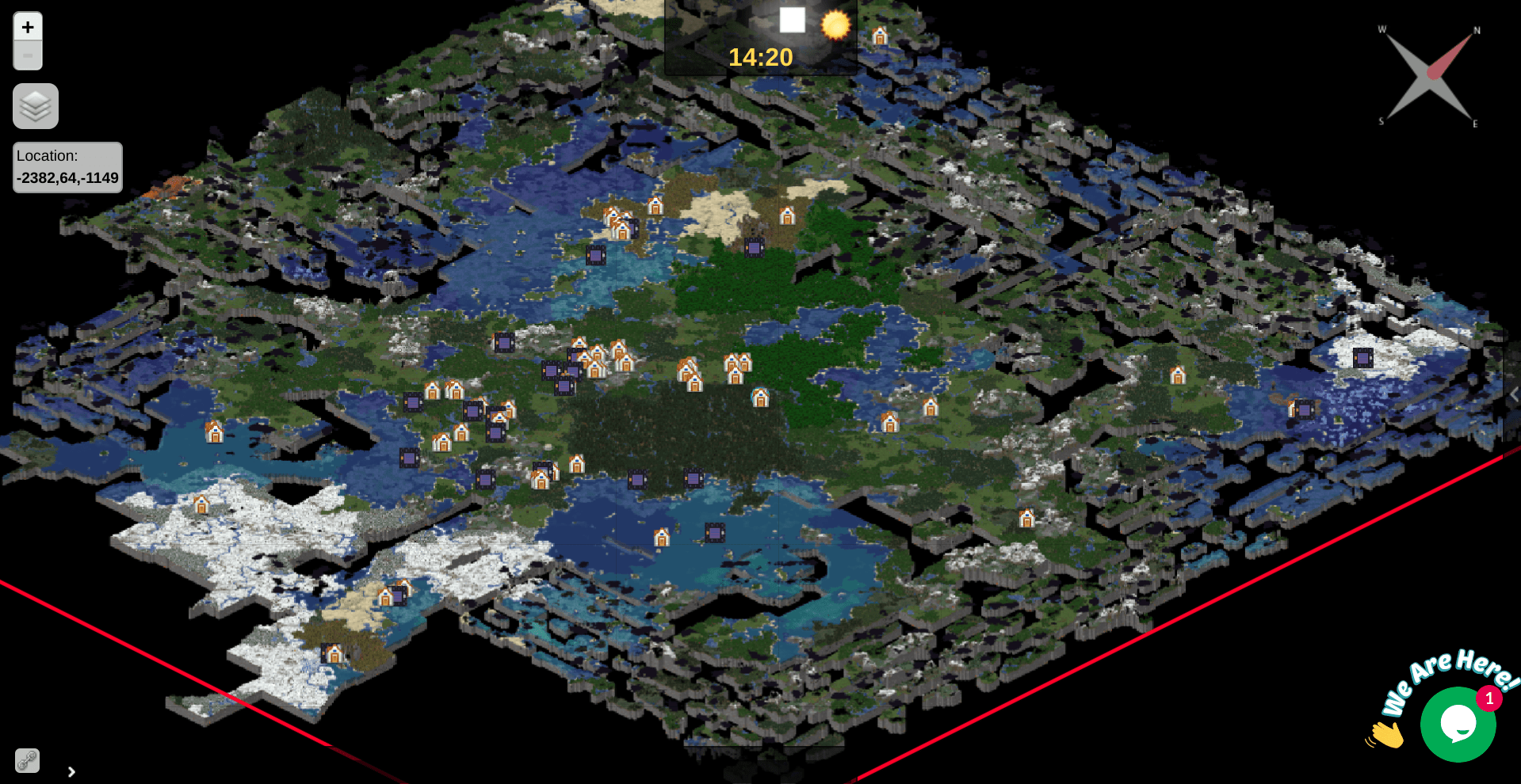 Minecraft Live Map Erstellen Sie IMAGESEE