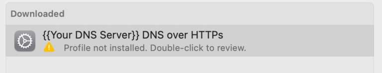 How to Activate DNS over HTTPS on Mac and iOS « Info Toast