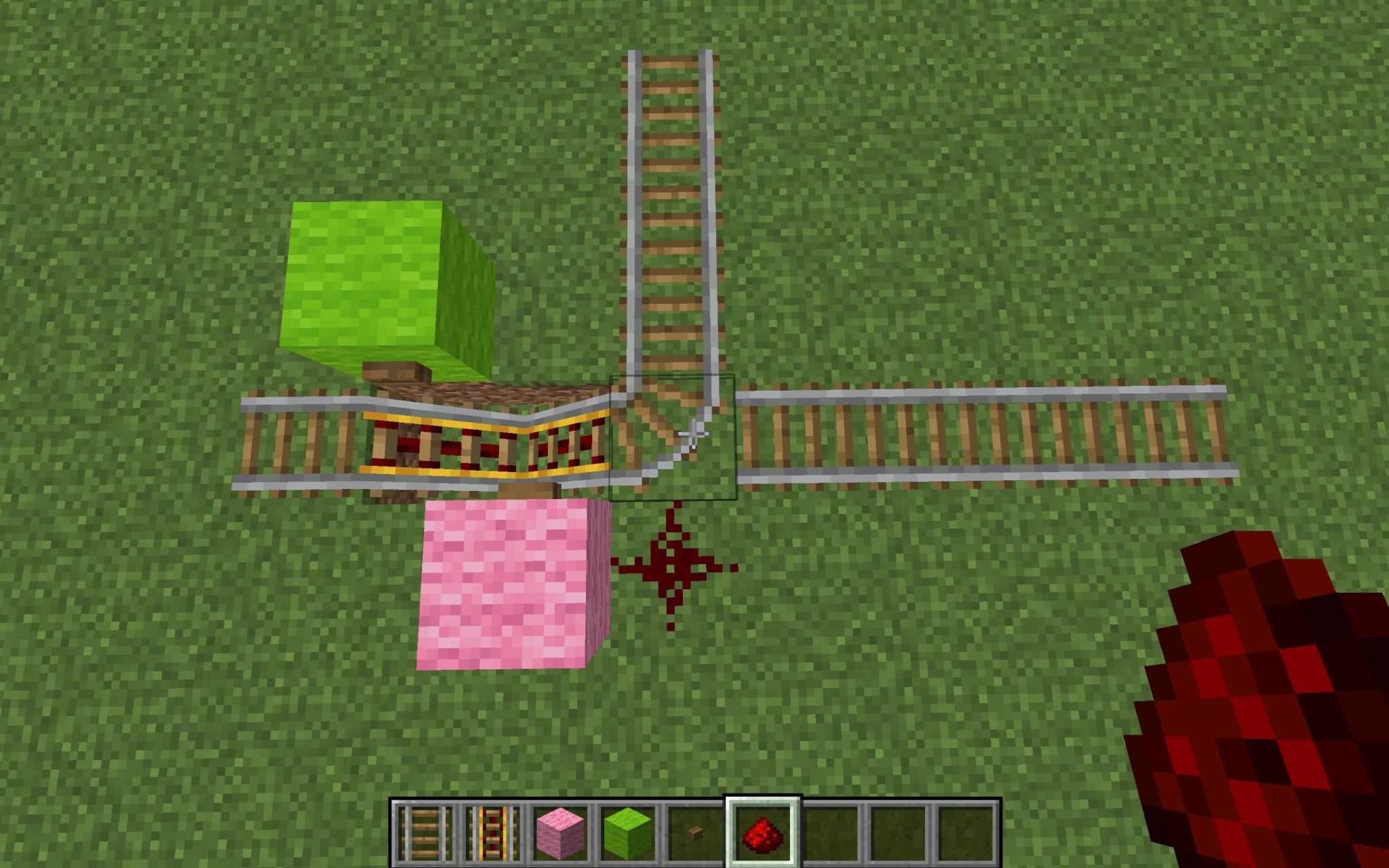 Minecraft Railroad Switch - How To Build « Info Toast